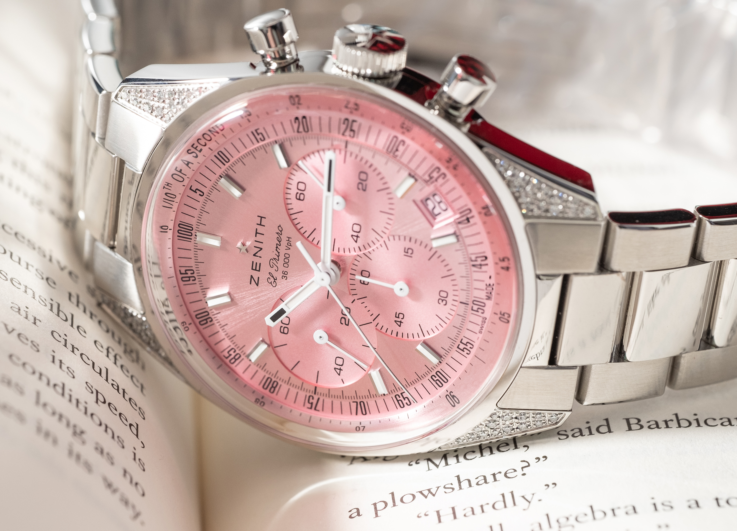 Zenith creates unique pink Chronomaster for breast cancer charity ...