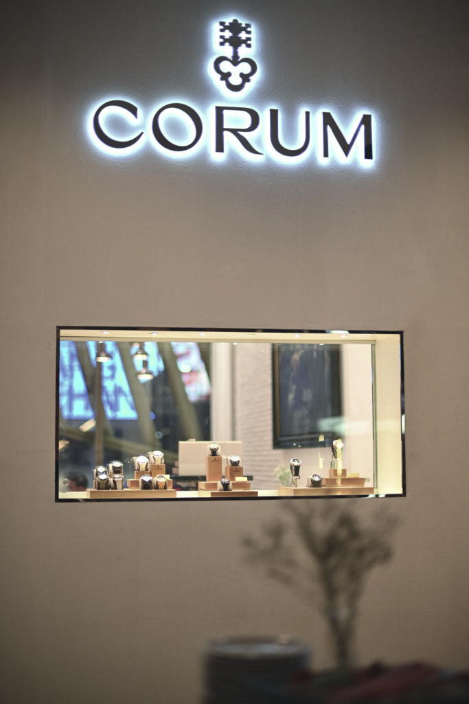 Corum Unveils Its First Club Concept Retail Space In The World