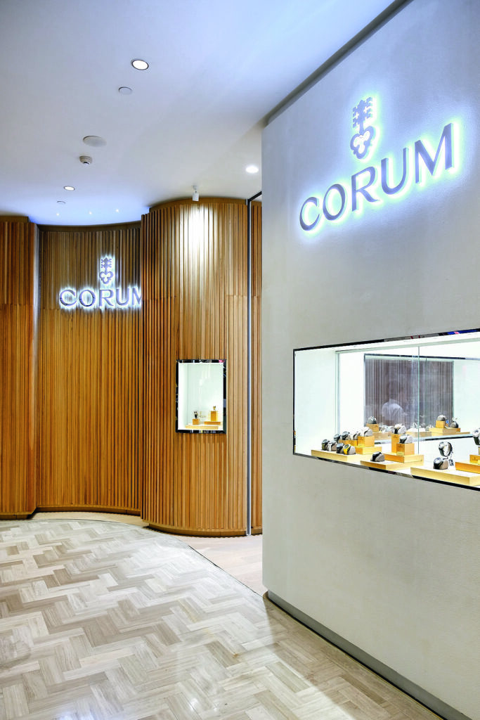 Corum Unveils Its First Club Concept Retail Space In The World