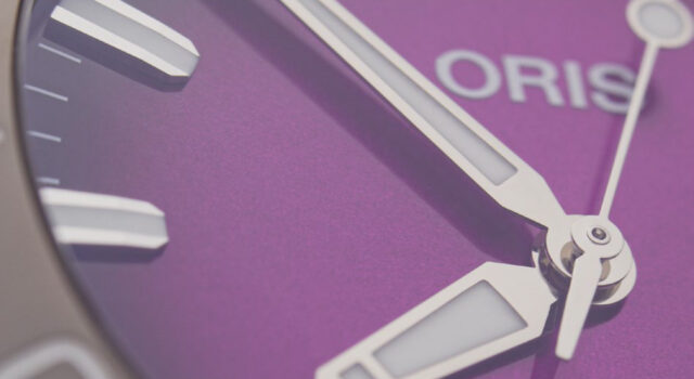 Oris Birthday Present Watch Arrives In Purple