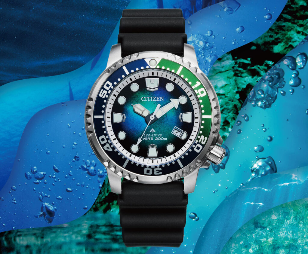 Citizen Supports World Oceans Day With Three Water-themed Watches