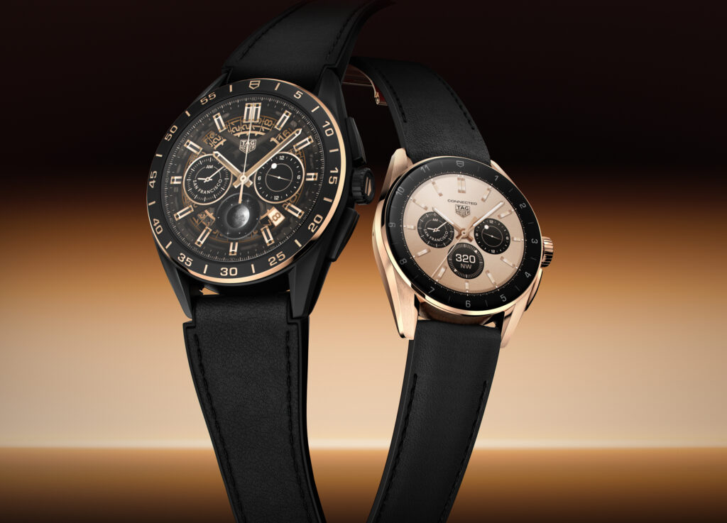 TAG Heuer Turns-up The Lux With Golden Connected Smartwatch