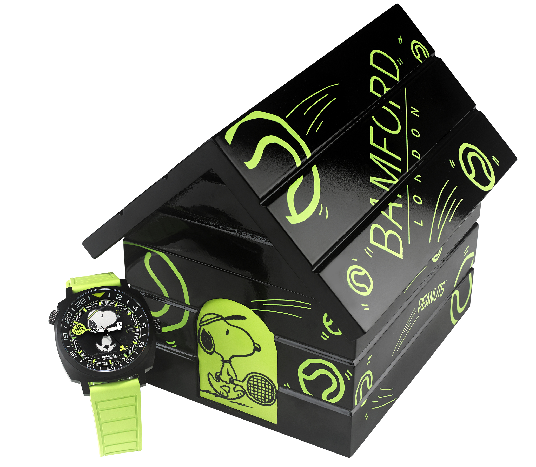 Bamford And King Nerd Create A Tennis-playing Snoopy Watch