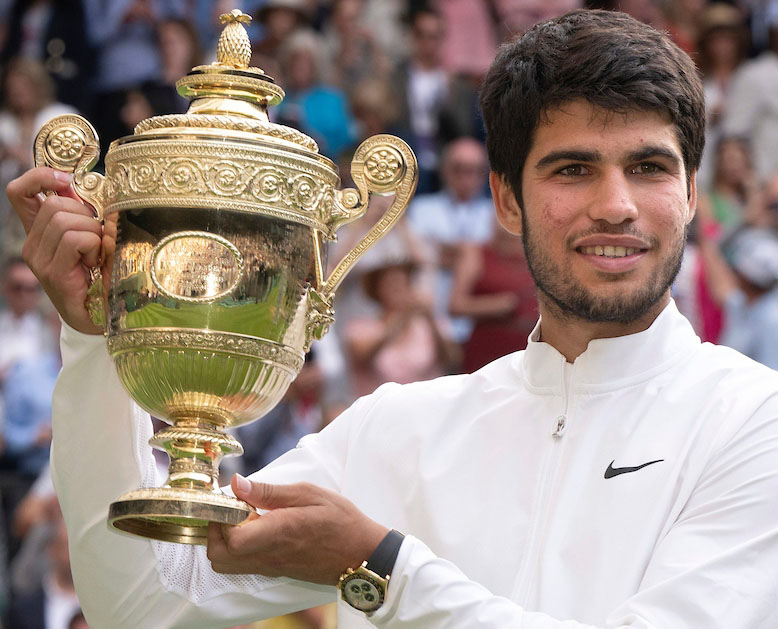 Which Rolex Was Carlos Alcarez Wearing When He Lifted The Wimbledon Trophy?