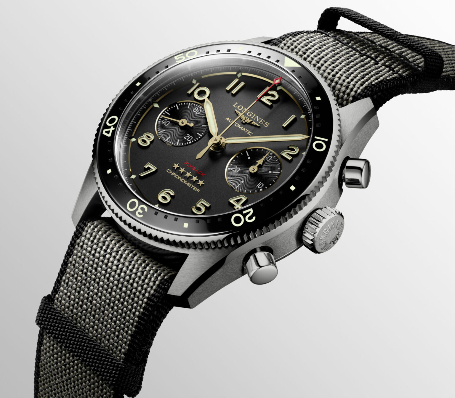 Longines Turns To Titanium For Latest Spirit Flyback Chronograph