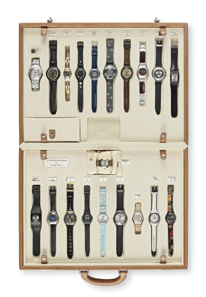 Roger Moore's Swatch Collection Sells For £76,000, And Not A MoonSwatch Among Them
