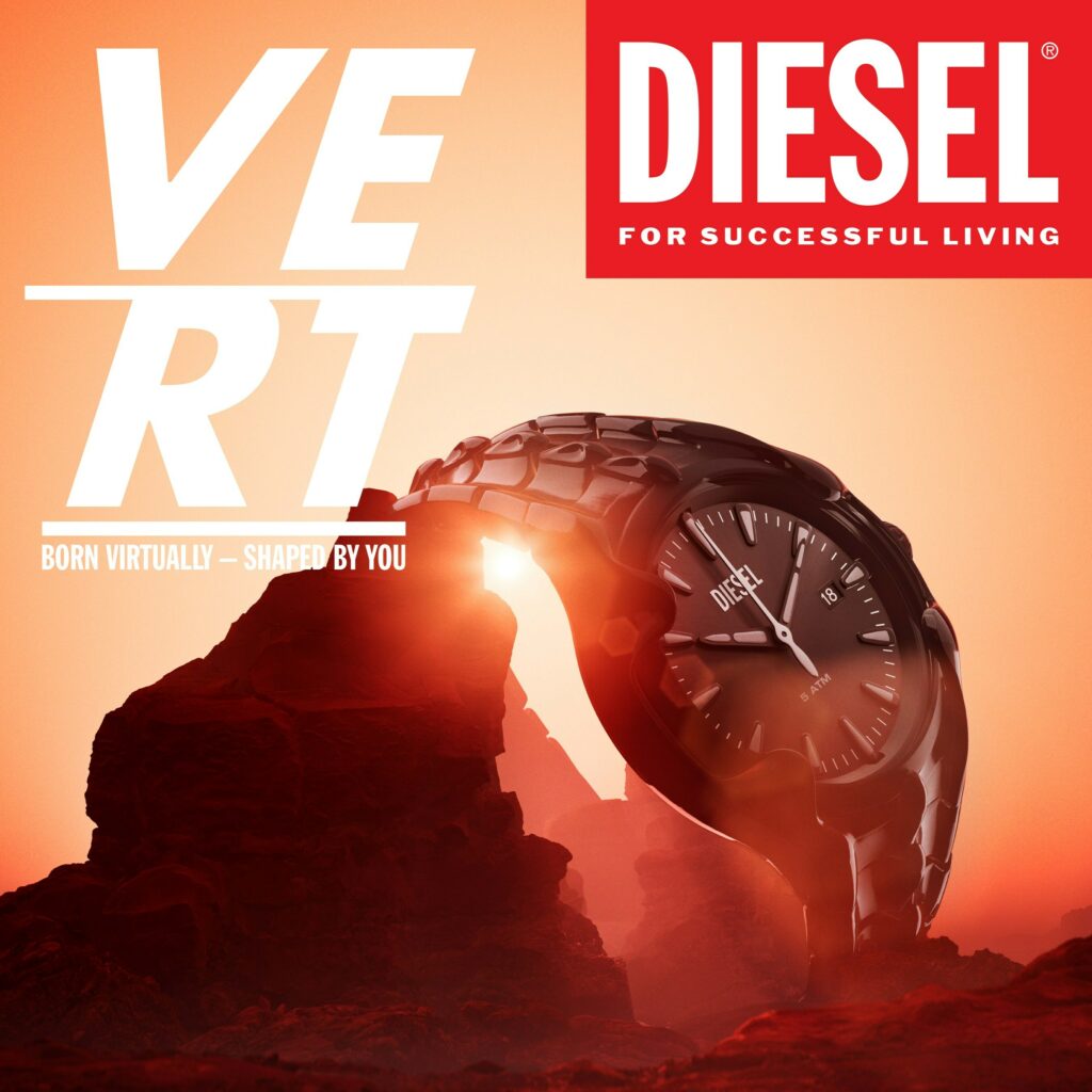 Diesel Vert Watches Unlock Special Powers In Metamorph Virtual World