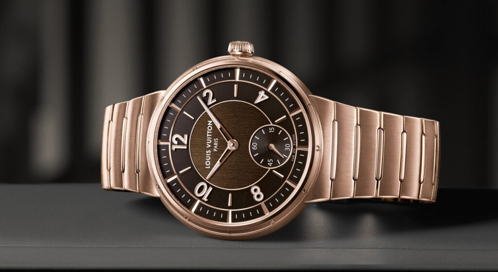 Louis Vuitton Dials Up The Luxury With Tambour Watches In Gold
