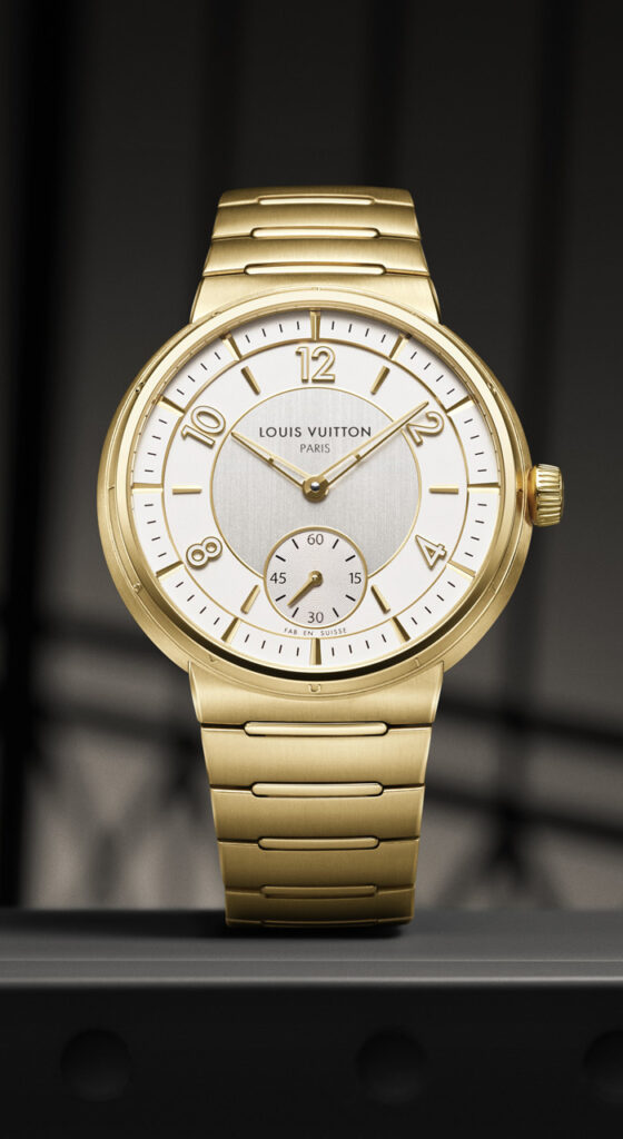 Louis Vuitton Dials Up The Luxury With Tambour Watches In Gold