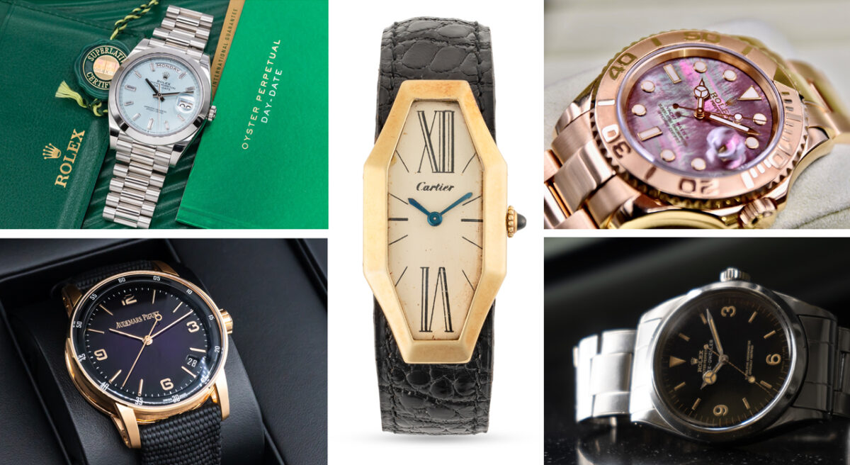 Rare Rolex Space-Dweller And Cartier London Losange Watches Make ...