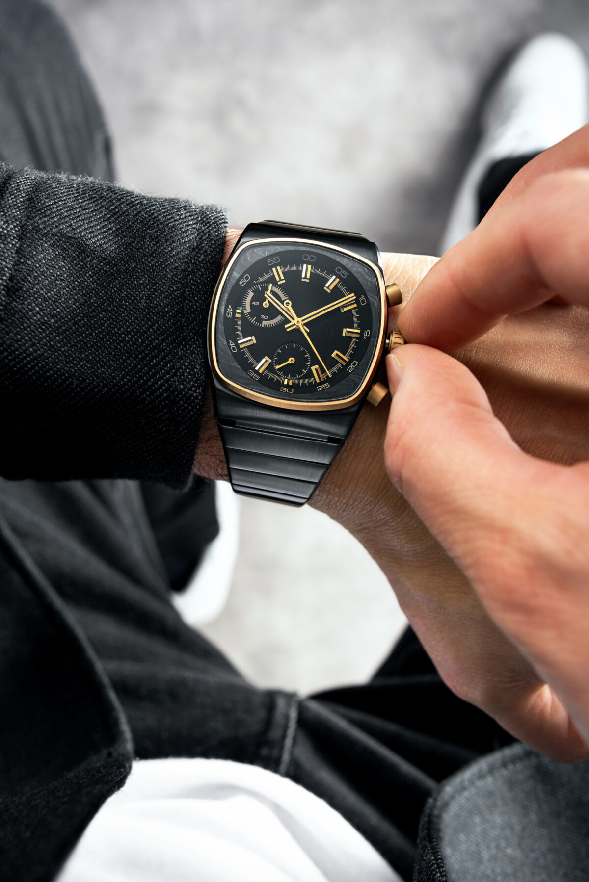 Brew Watch Co Uses Forged Carbon To Lift Latest Metric Chronograph