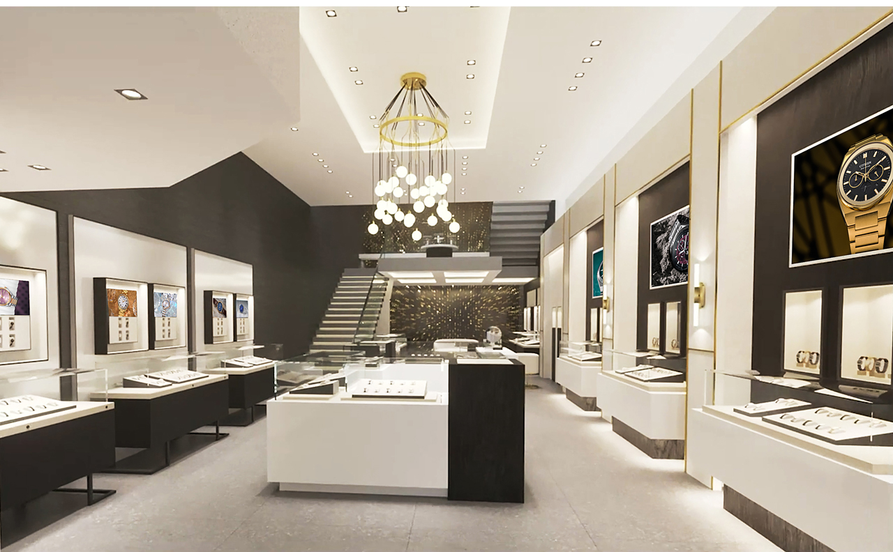 Watch Store Interior Design Steltman Watches, The Hague | HEYLIGERS