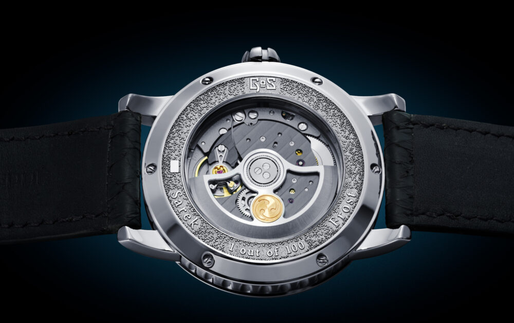 Sweden's GoS Mirrors Ice On A Wintery Window In Latest Sarek Watch Dials