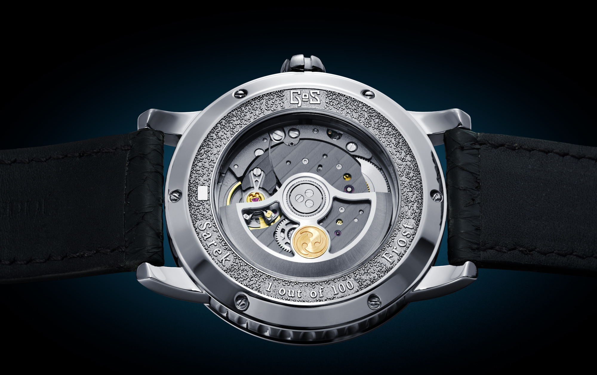 Sweden's GoS Mirrors Ice On A Wintery Window In Latest Sarek Watch Dials
