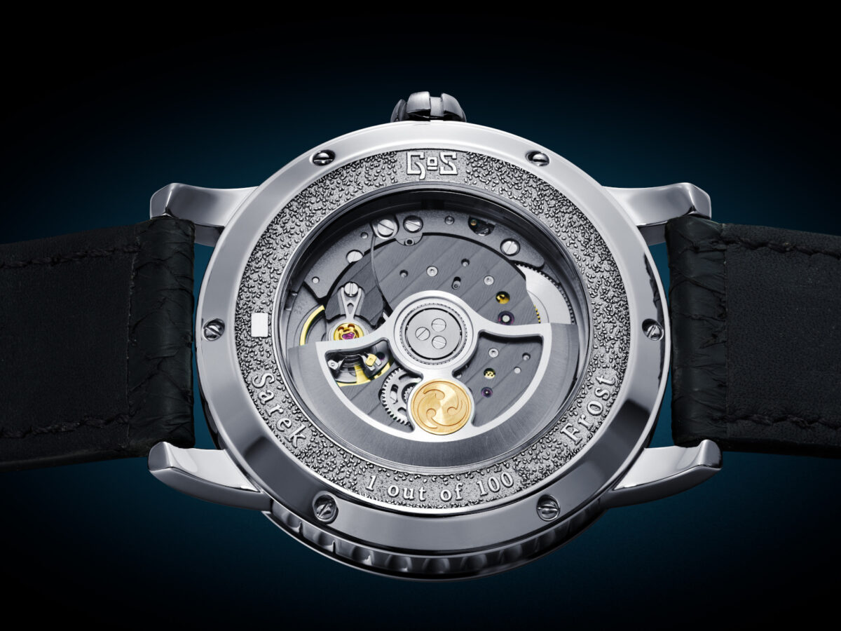 Sweden's GoS Mirrors Ice On A Wintery Window In Latest Sarek Watch Dials