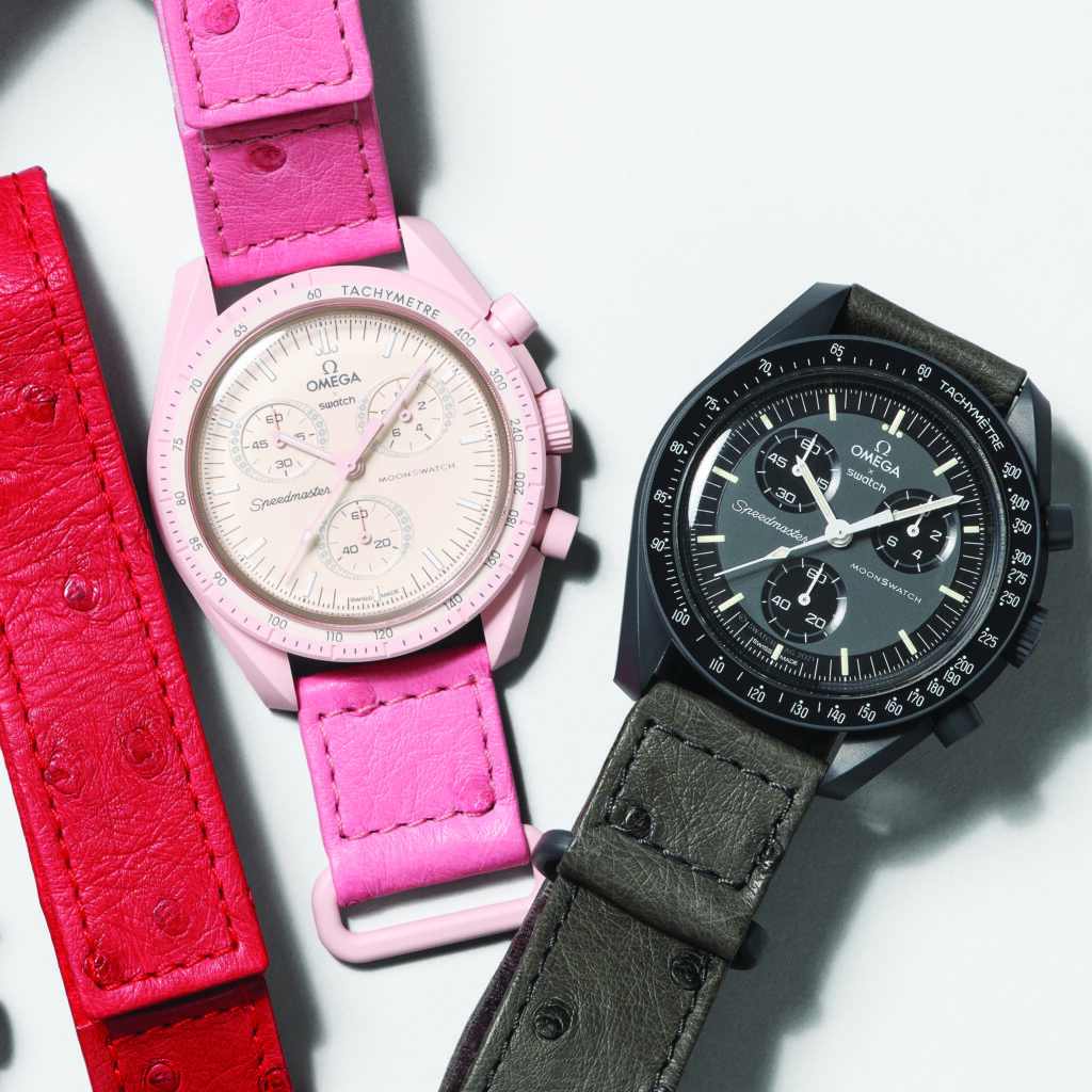 MoonSwatch Hits High Fashion Notes