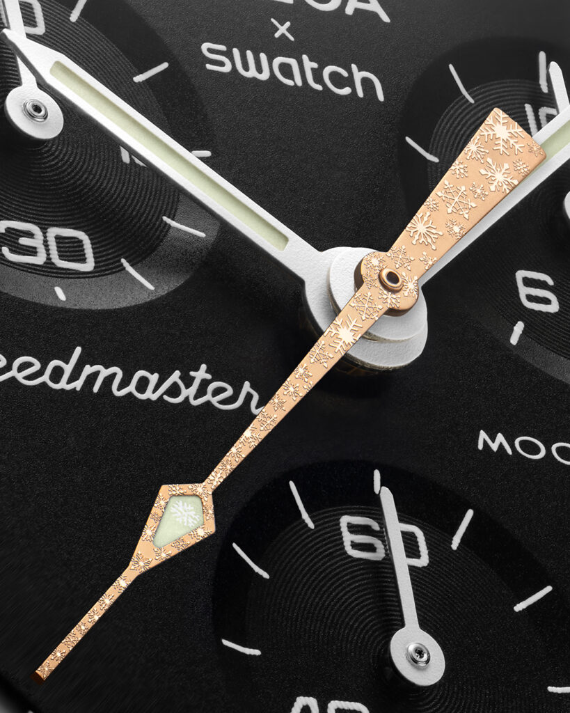 MoonSwatch Snowflake Makes It A White Christmas For Swatch