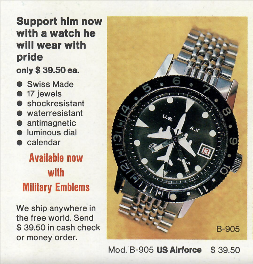 Ollech & Wajs Brings Back Its US Airforce B52 Bomber Watch