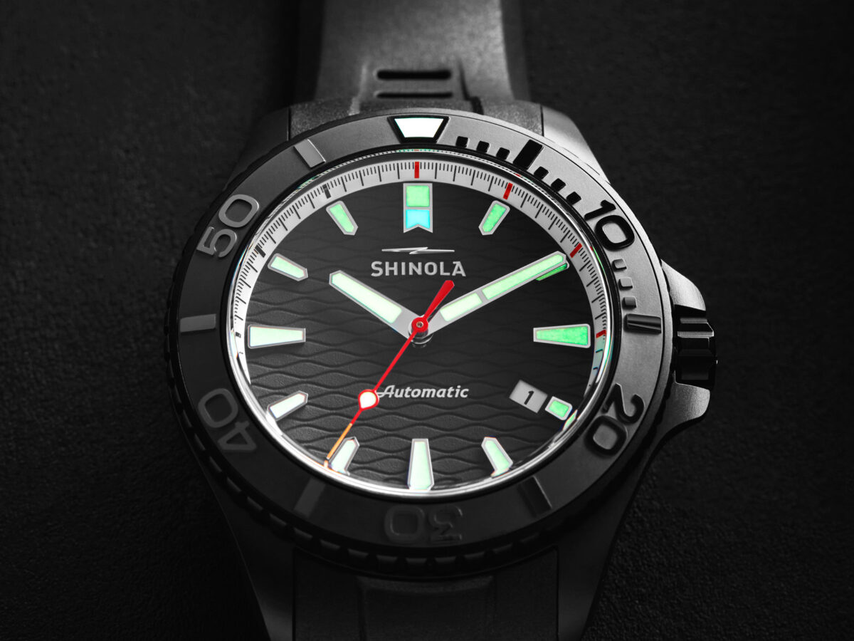 Shinola Adds Ceramic Watch To Oversized Monster Line