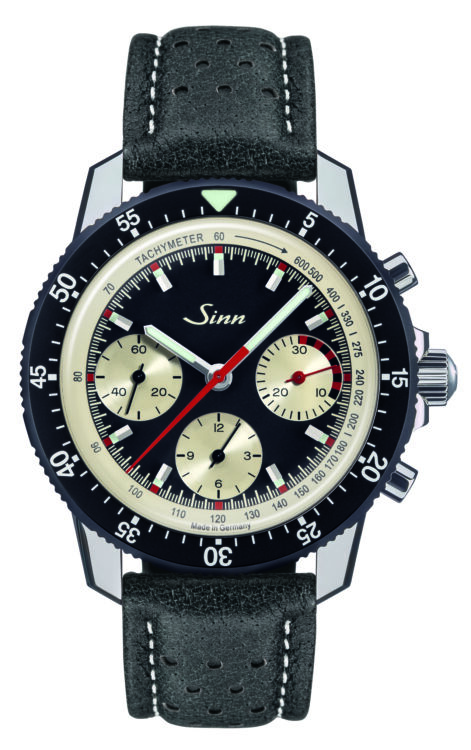 Sinn Instals Hand-wound Movement Into Retro Pilot Chronograph