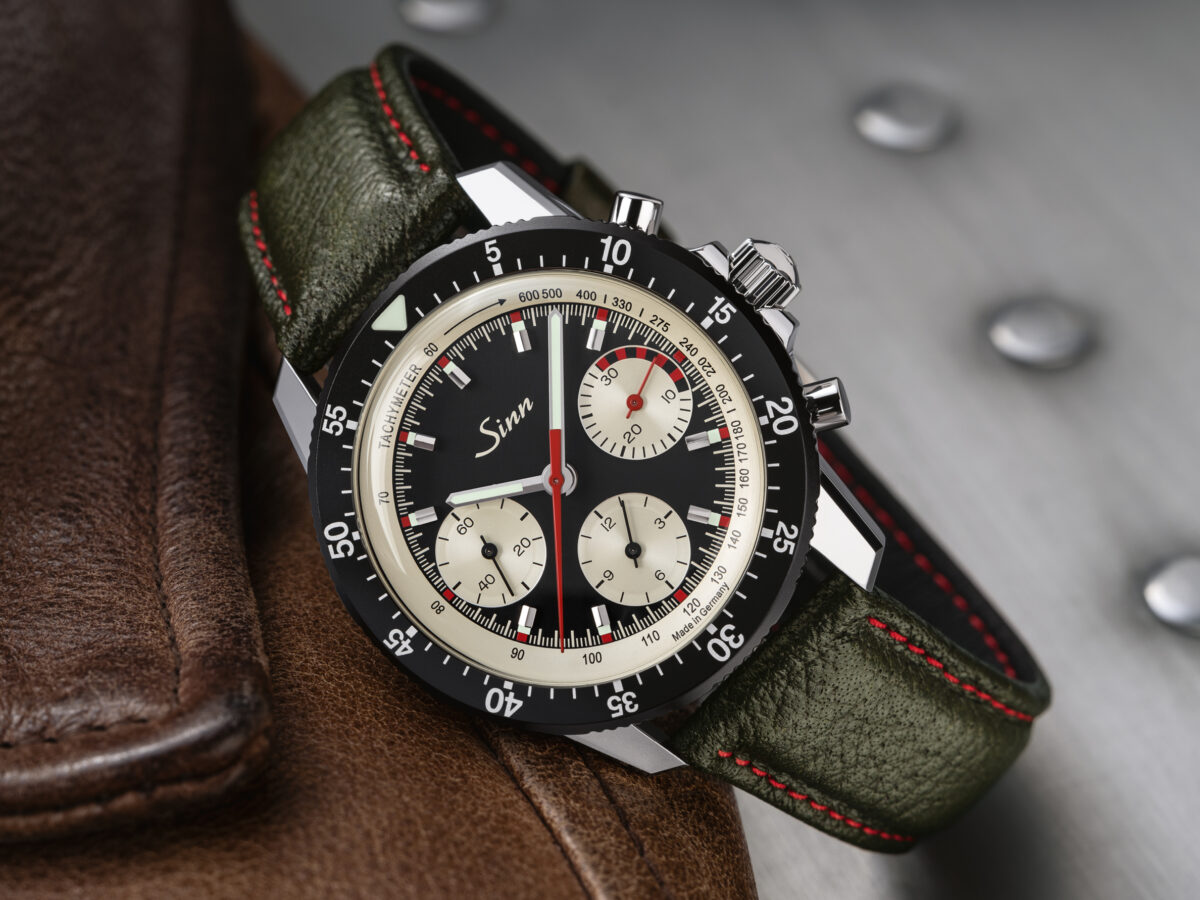 Sinn Instals Hand-wound Movement Into Retro Pilot Chronograph