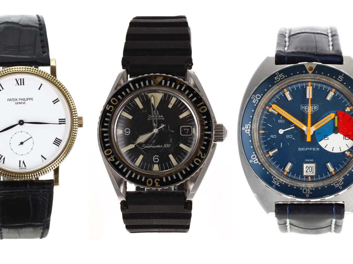 Omega, Gucci, Rolex And Breitling Watches On The Auction Block With ...