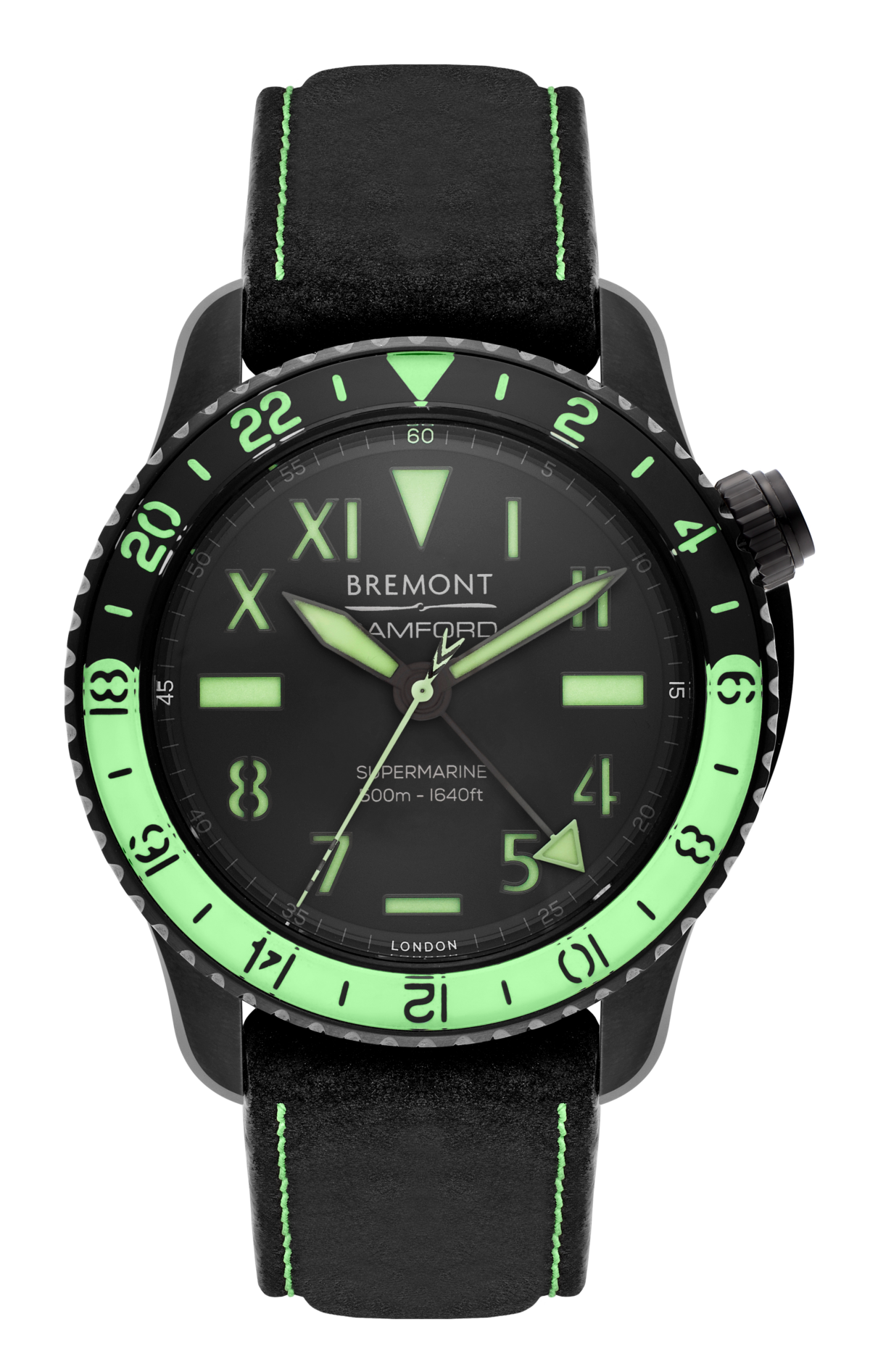 Bremont And Bamford Bring Aurora Borealis Glow To Supermarine GMT