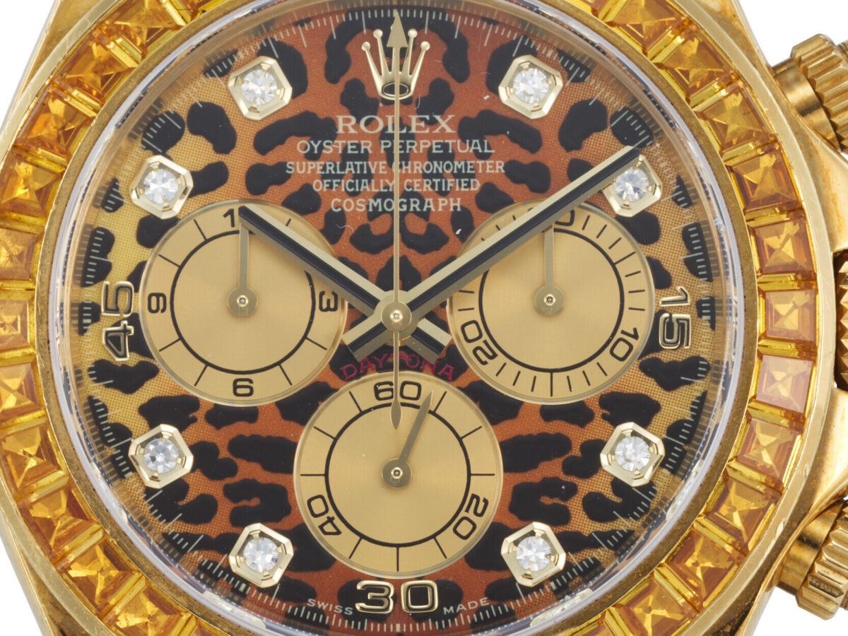 Elton John's Leopard Print Rolex Daytona Sells For A World Record $176,400