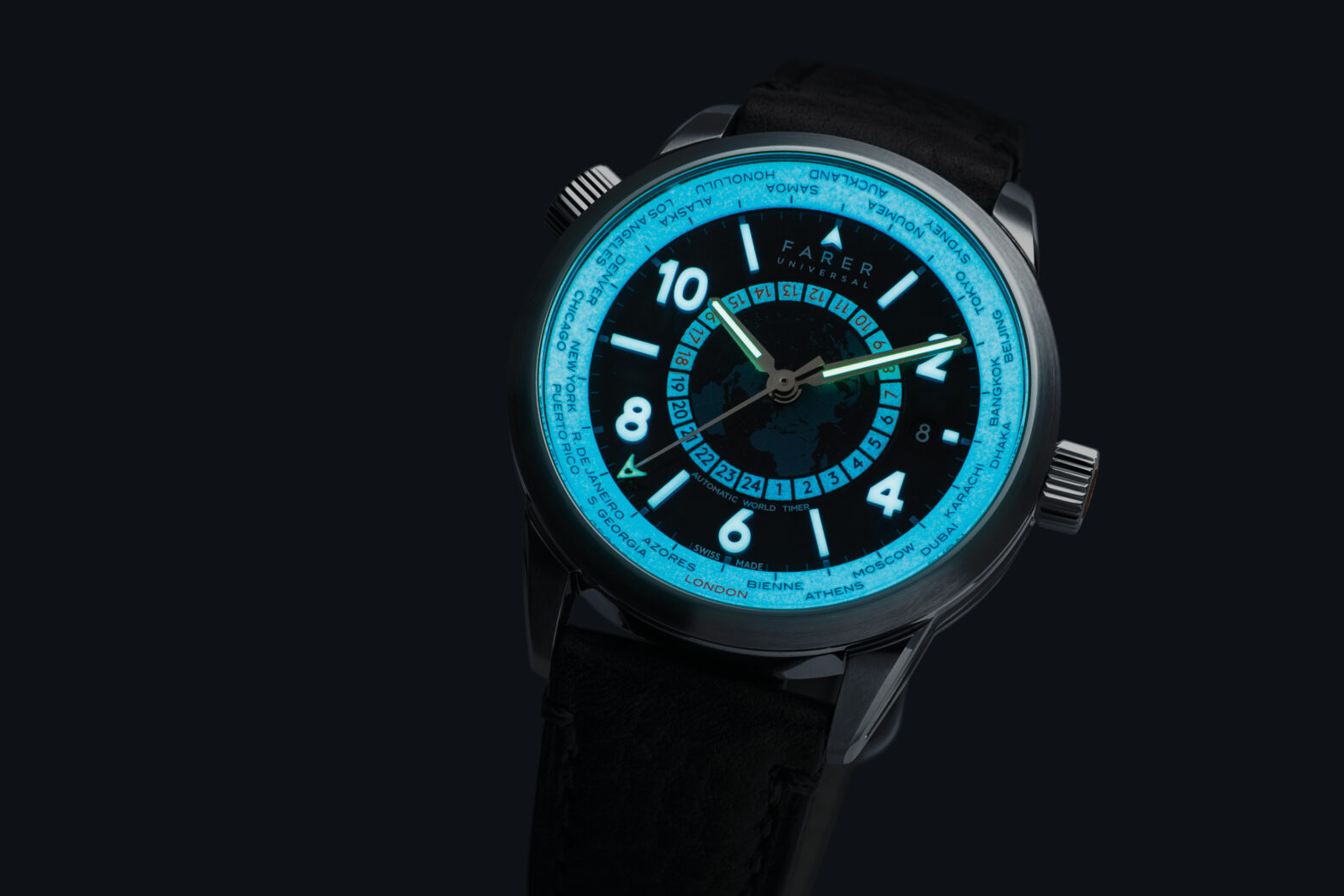 Farer Refreshes World Timer Watch Family