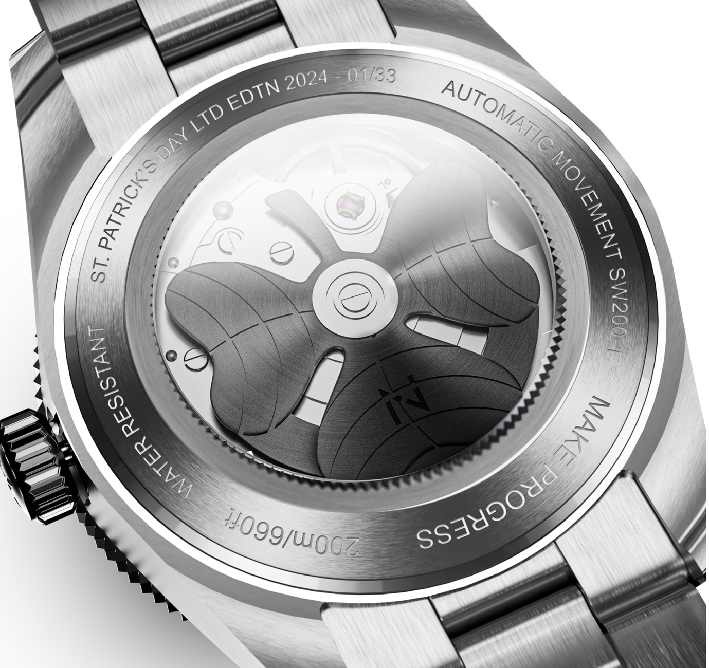 Nomadic Preps For St Patrick's Day With A Shamrock-themed Watch