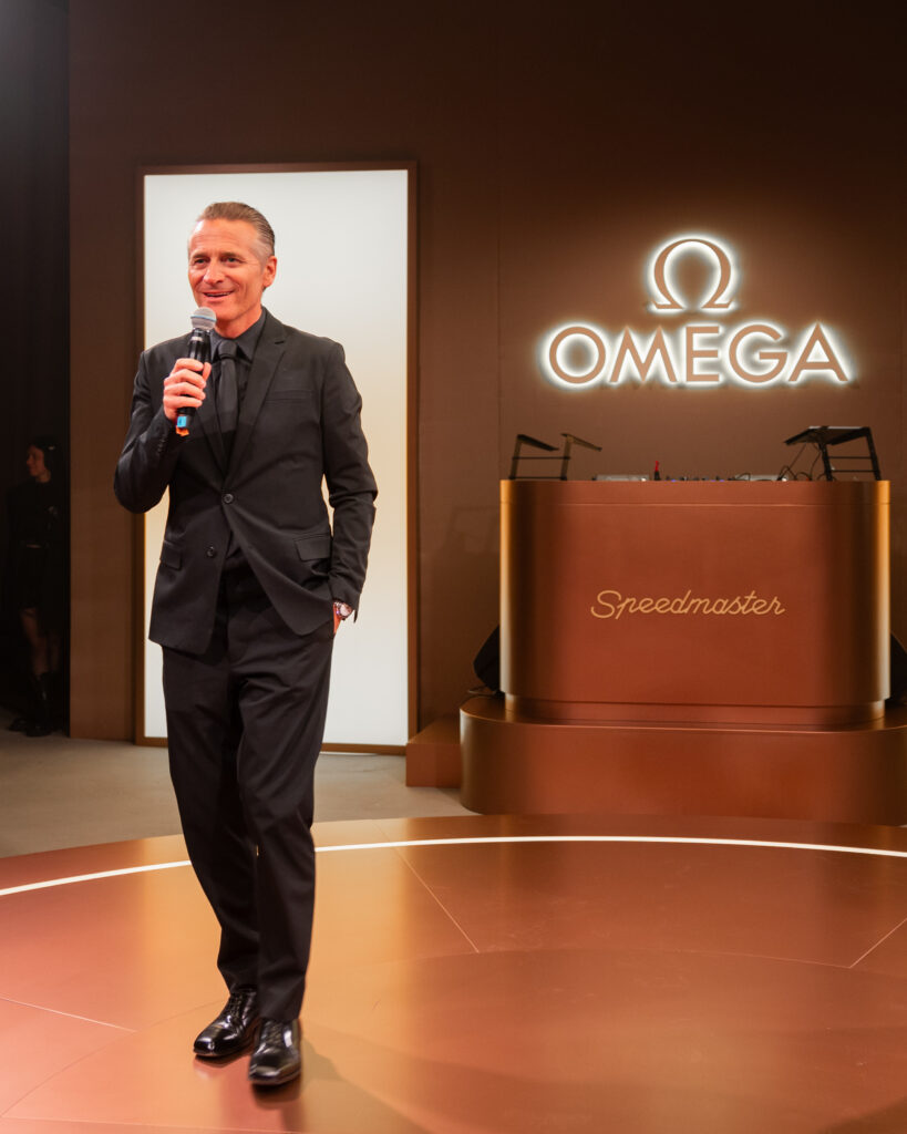WATCH FACES: Omega's Speedmaster 38 Launch In Milan