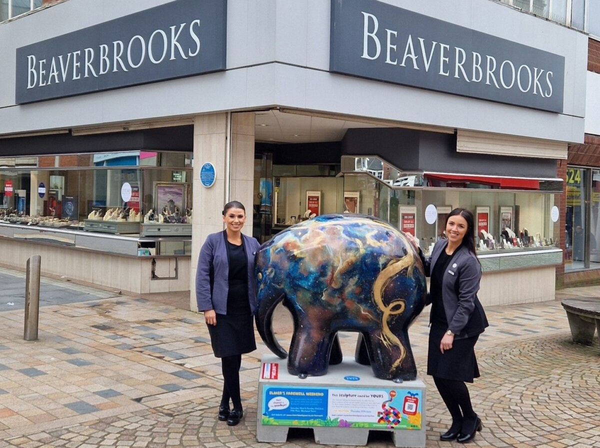 Beaverbrooks Backs Elmer's Big Parade Charity Initiative In Blackpool.