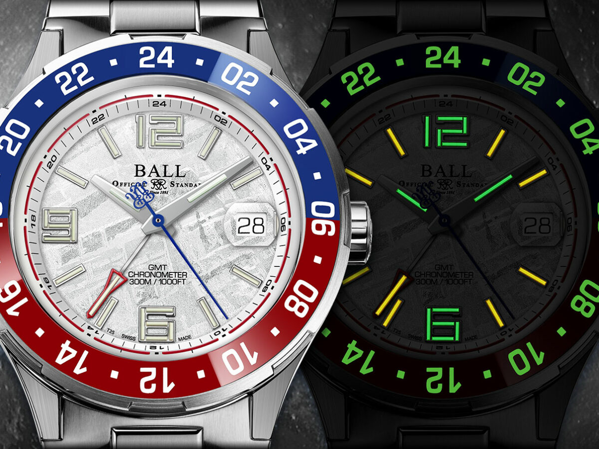 Ball Unveils Meteorite Dial Roadmaster Pilot GMT