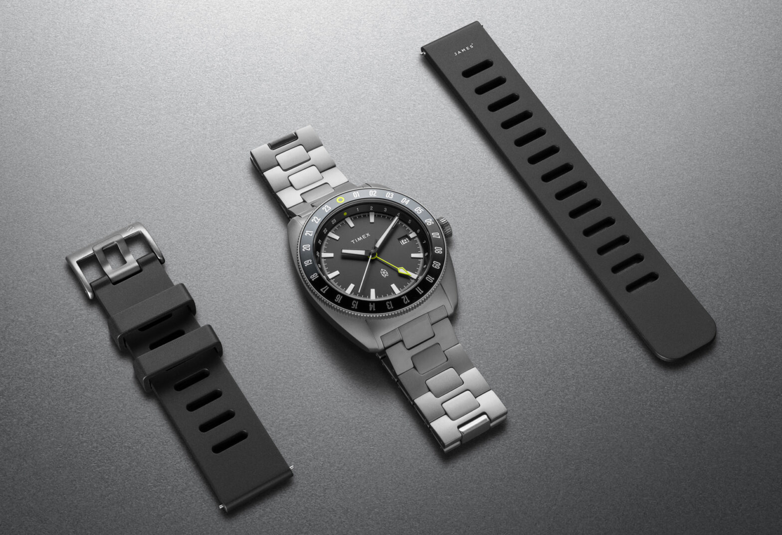Introducing The Timex Watches X The James Brand Titanium GMT