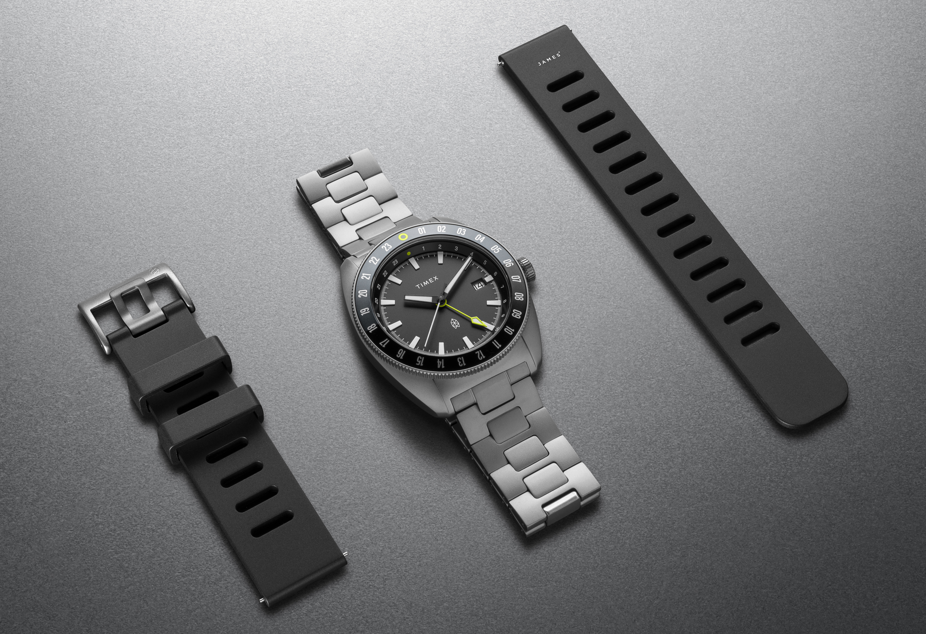 Introducing The Timex Watches X The James Brand Titanium GMT