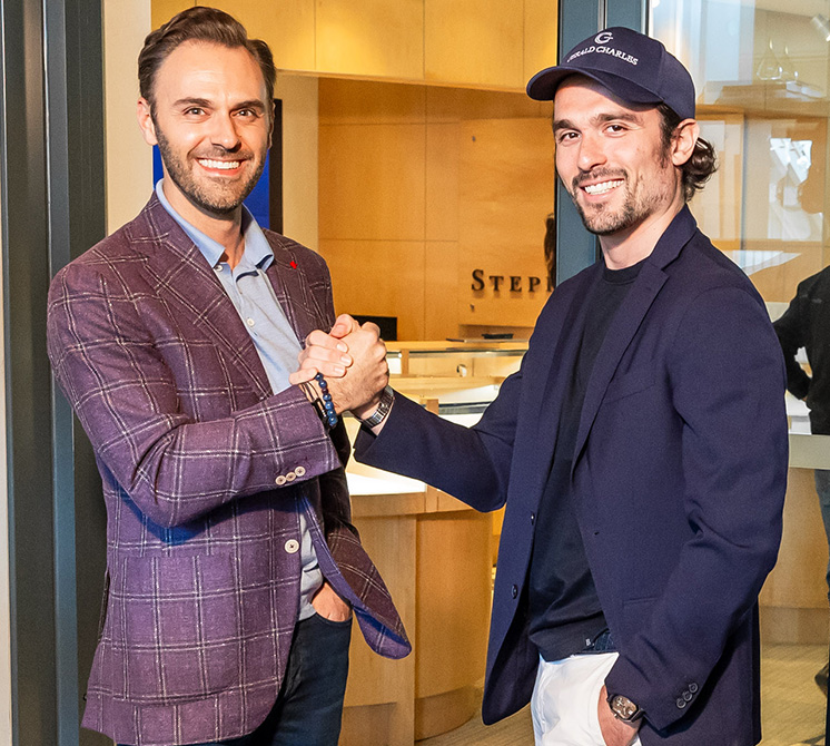 Gerald Charles Opens With Five Prestigious Retail Partners