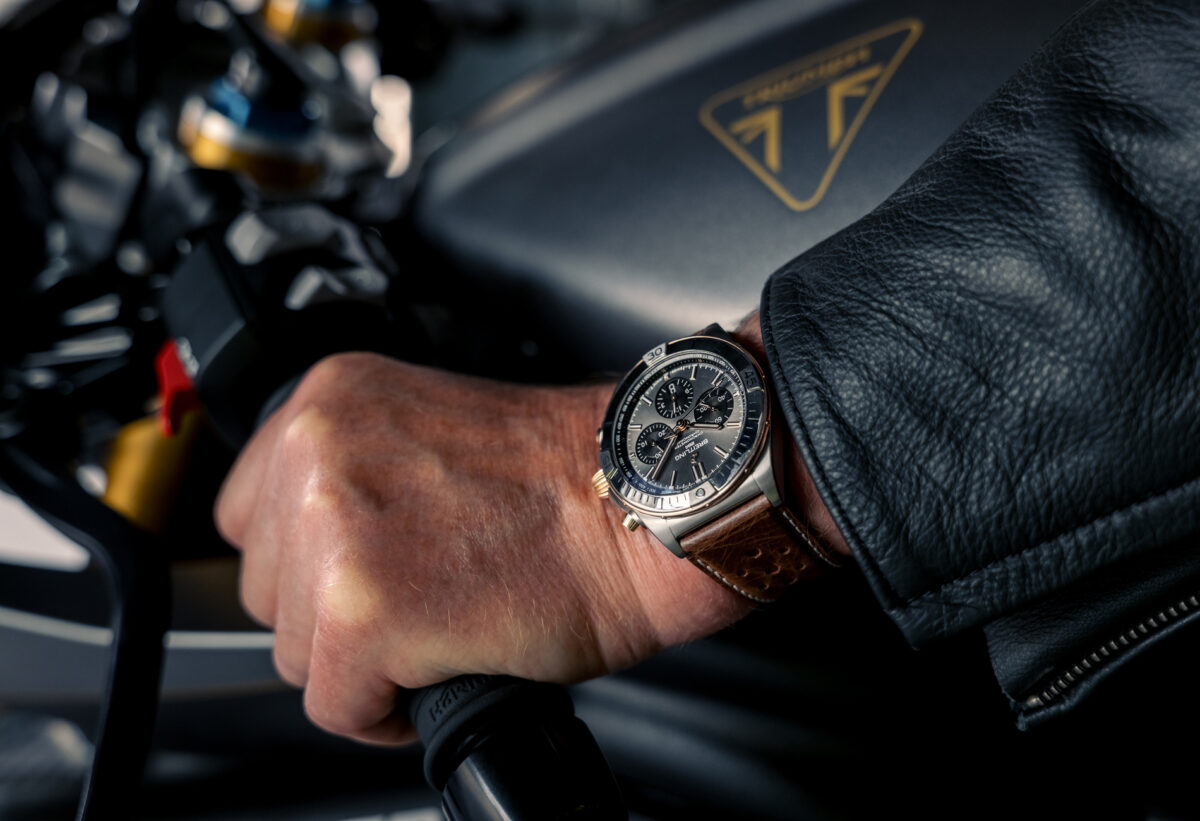 Breitling’s Triumph Partnership Kicks Into Higher Gear