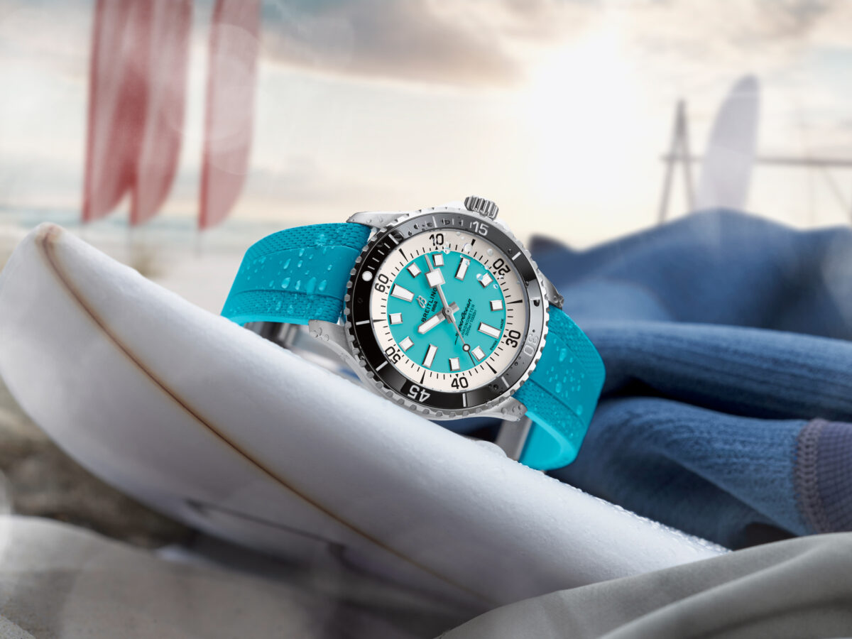 Rainbow-colored Superoceans Return To Breitling Collection