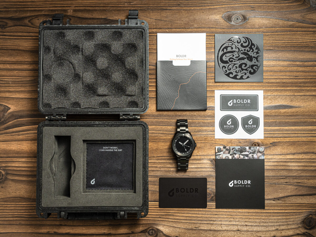 BOLDR Unveils The Black Dragonfish Deep Sea Dive Watch