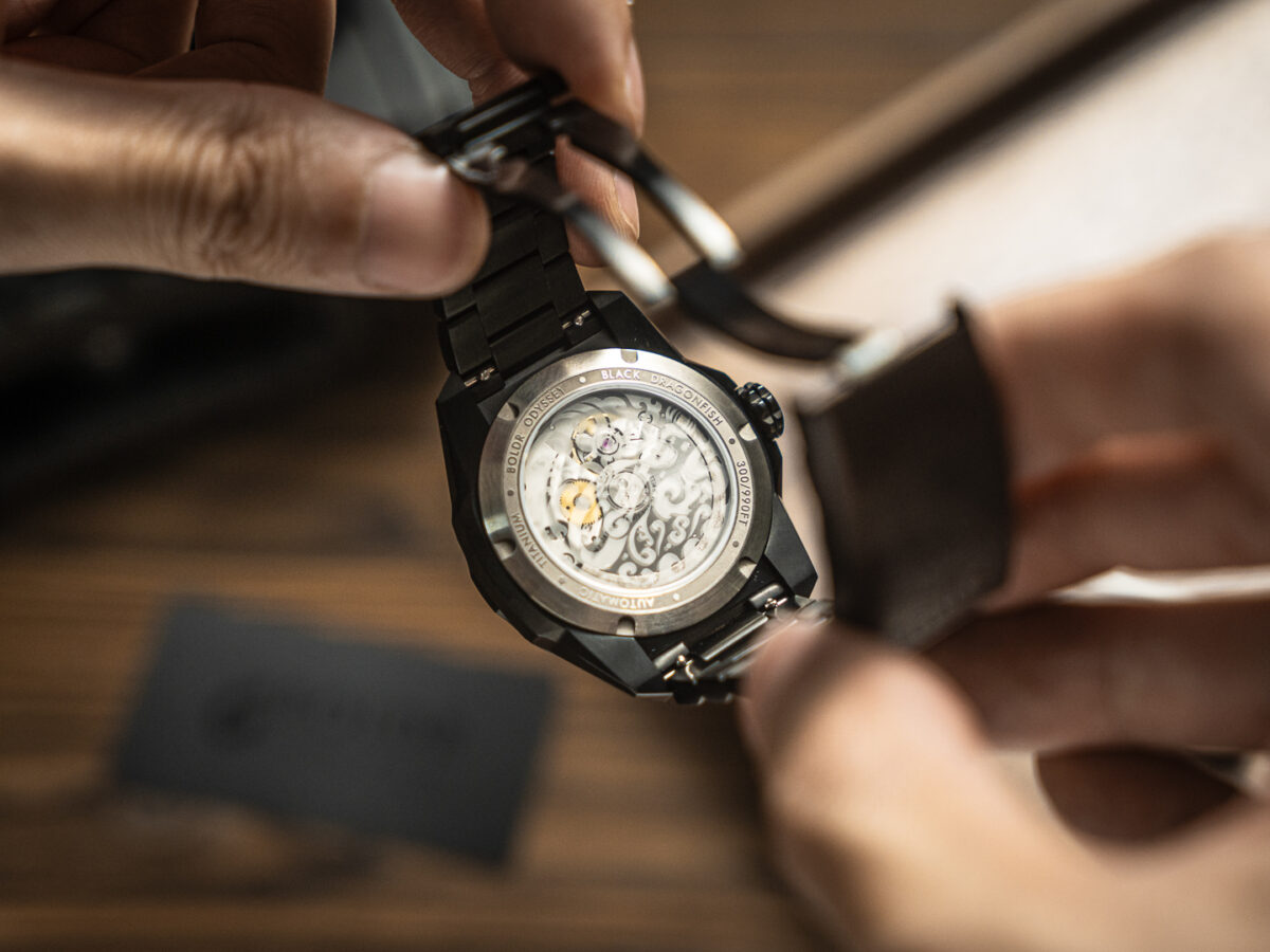 BOLDR Unveils The Black Dragonfish Deep Sea Dive Watch