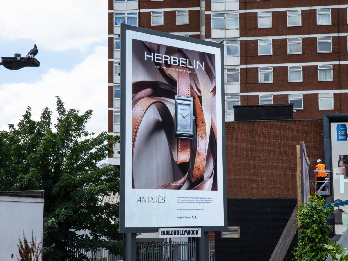 Herbelin Boosts Visibility In London With Outdoor Advertising Campaign