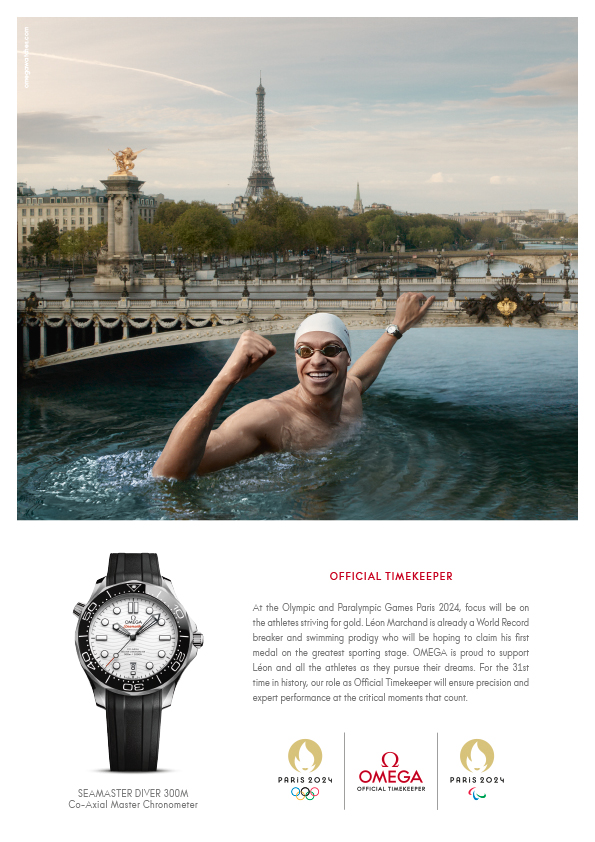 Omega Unveils Its Paris Summer Olympics Marketing Campaign