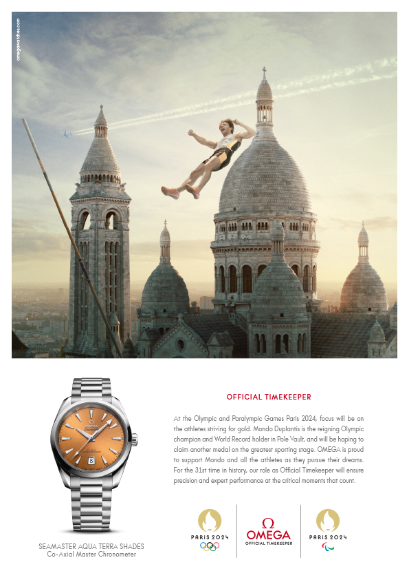 Omega Unveils Its Paris Summer Olympics Marketing Campaign