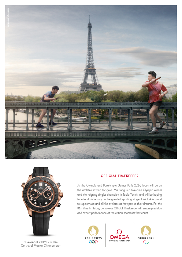 Omega Unveils Its Paris Summer Olympics Marketing Campaign