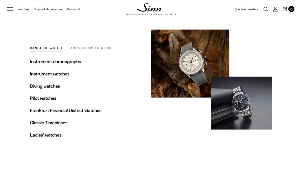 Sinn Simplifies Online Shopping Site With Sophisticated Upgrade