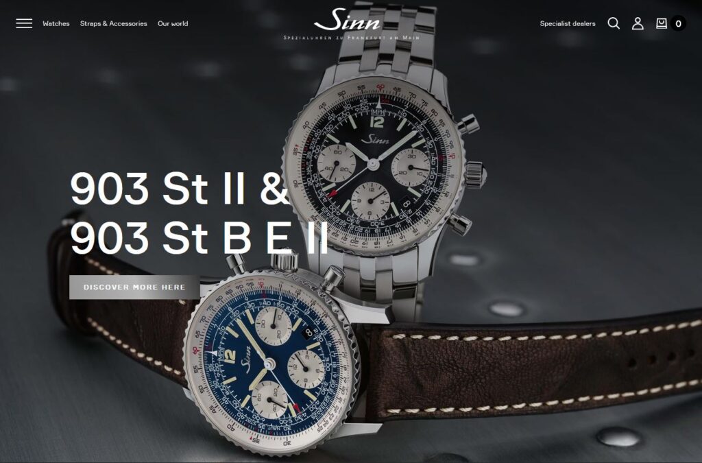 Sinn Simplifies Online Shopping Site With Sophisticated Upgrade