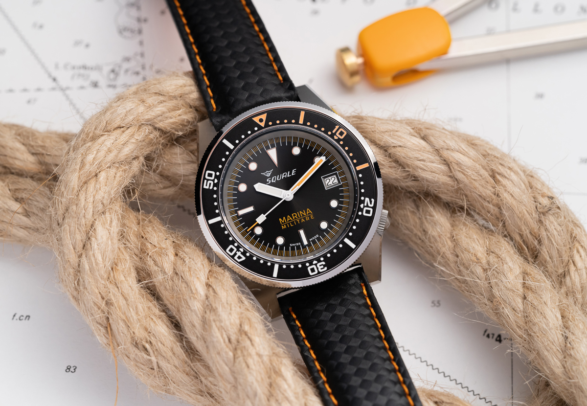 Squale Makes A Splash With Italian Navy Partnership