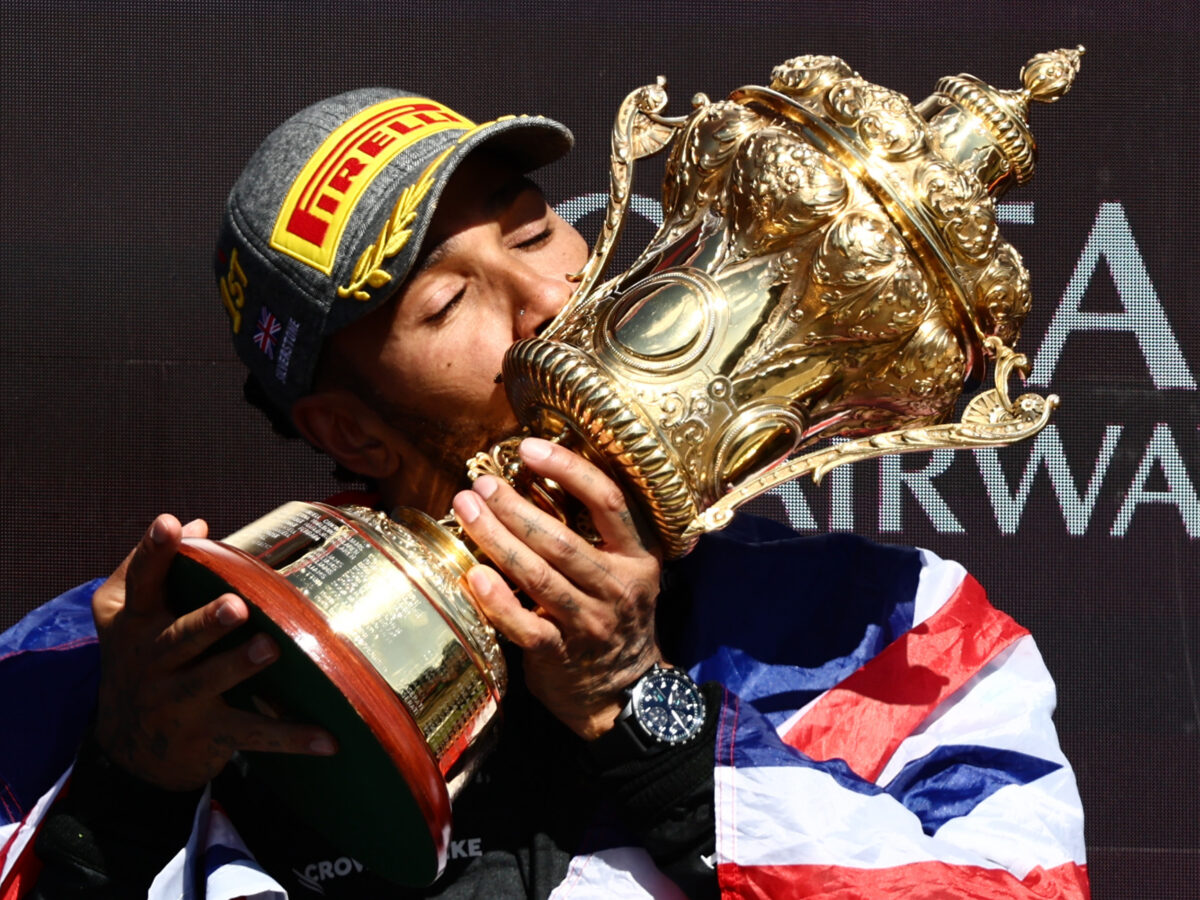 Lewis Hamilton's IWC Pilot Chronograph, Worn On The Winner's Podium At ...