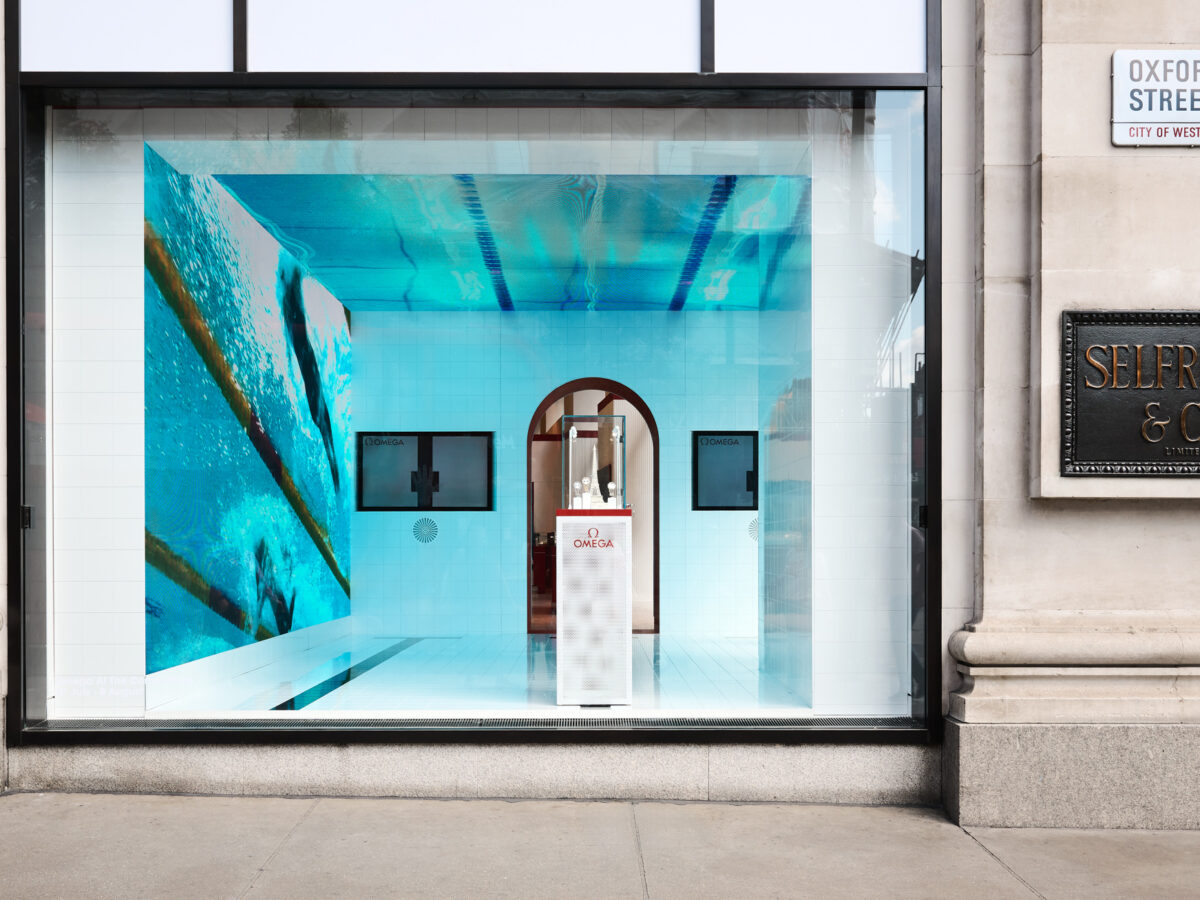 Omega Brings Olympic Vibe To London’s Selfridges