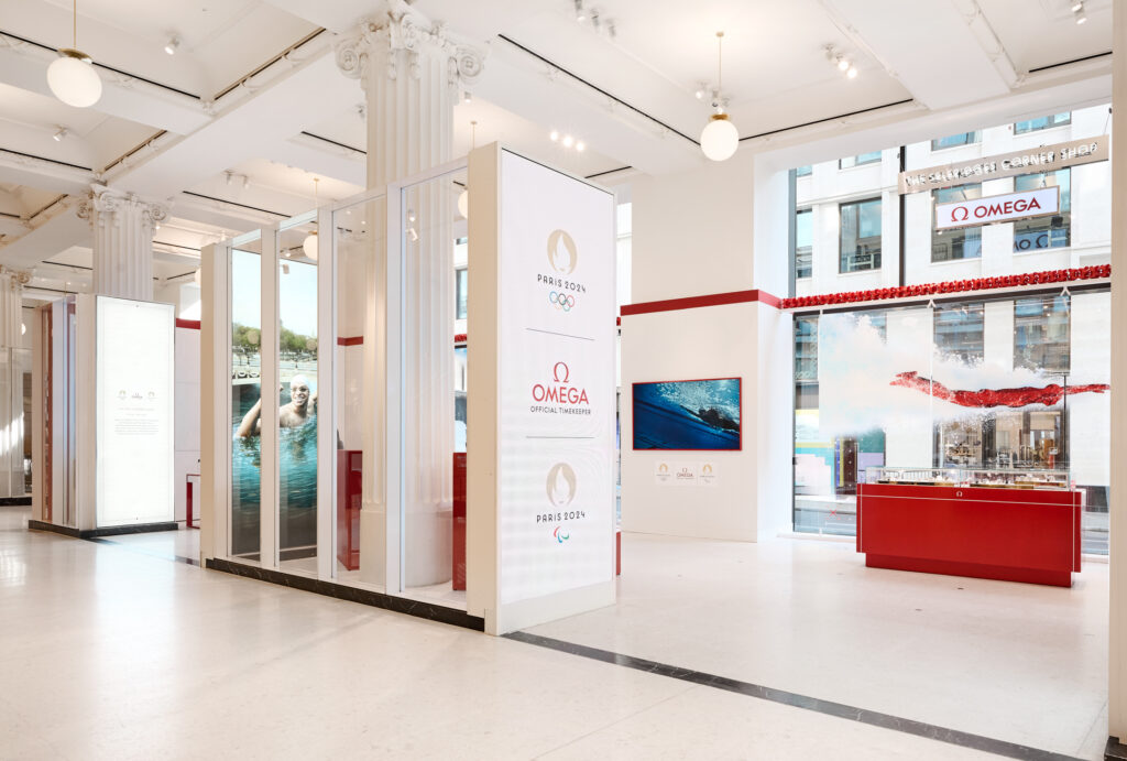 Omega Brings Olympic Vibe To London’s Selfridges